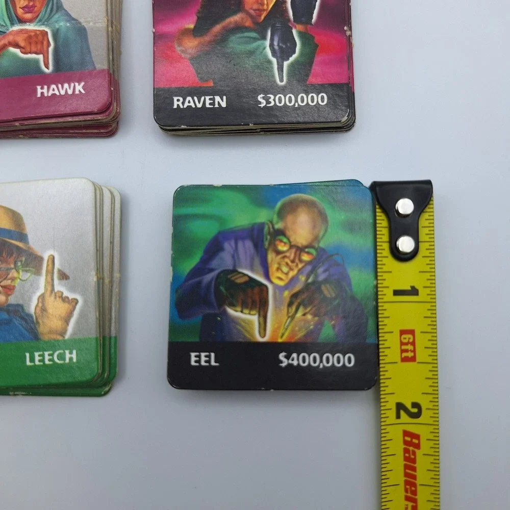 Games | Suspect Cards Spy Game Pieces For Mystery Board Game Clue Style ...